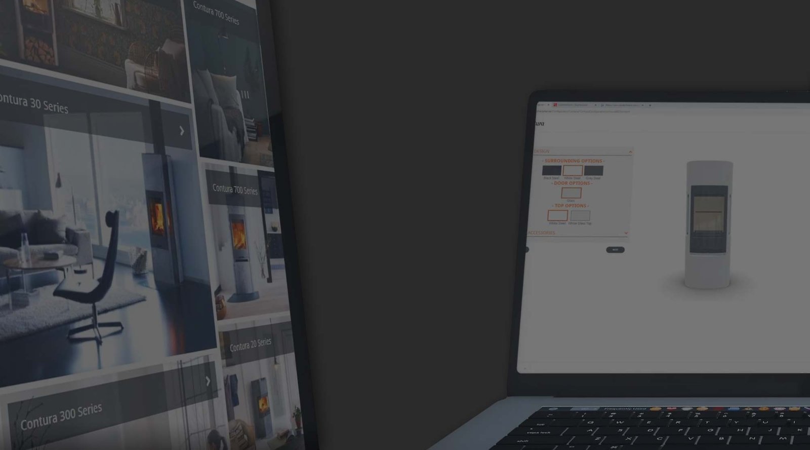 Build your stove in 3D with our web app | Contura
