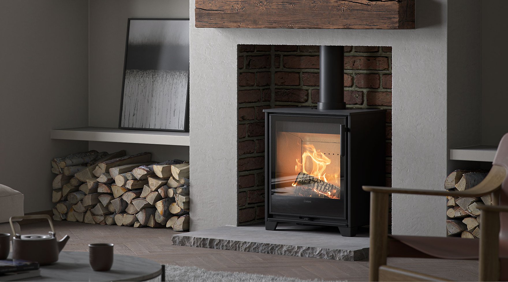 Contura Wood Burning Stoves & Fireplaces | Contura